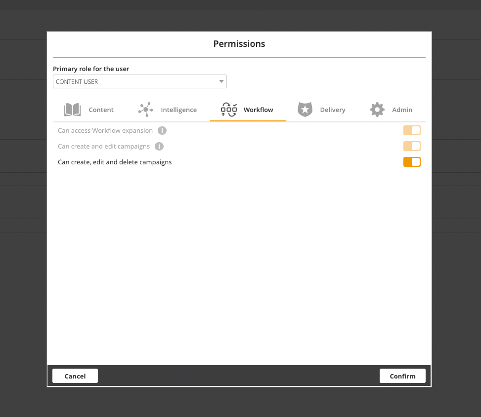 THRON WORKFLOW – How to manage Users and Roles