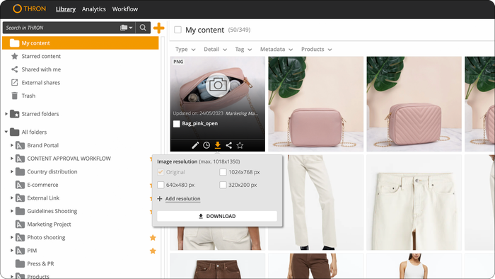 How to download content