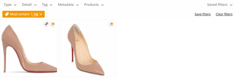 How to find content using product information