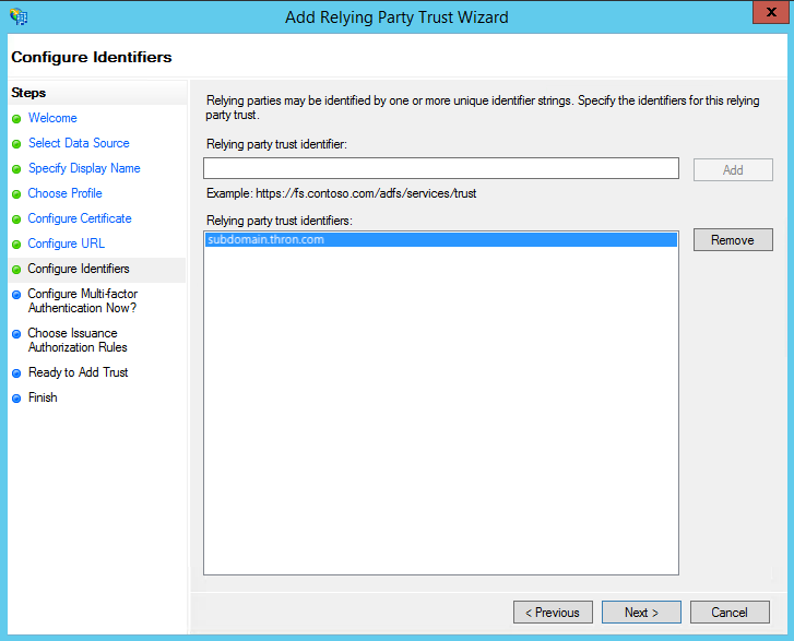 How to configure SAML Connector